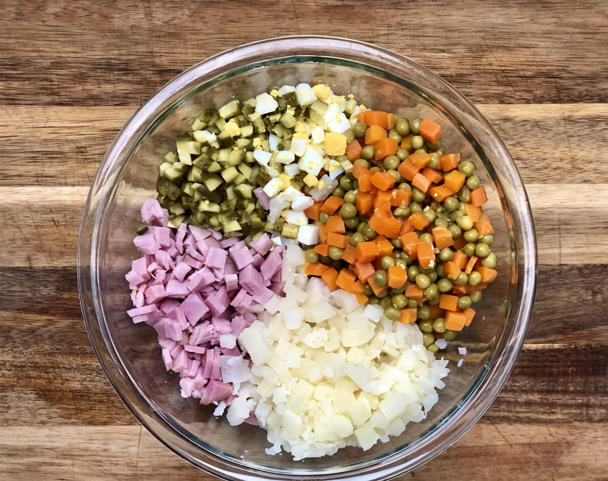 Olivye (Russian Potato Salad) - Luiza's Kitchen